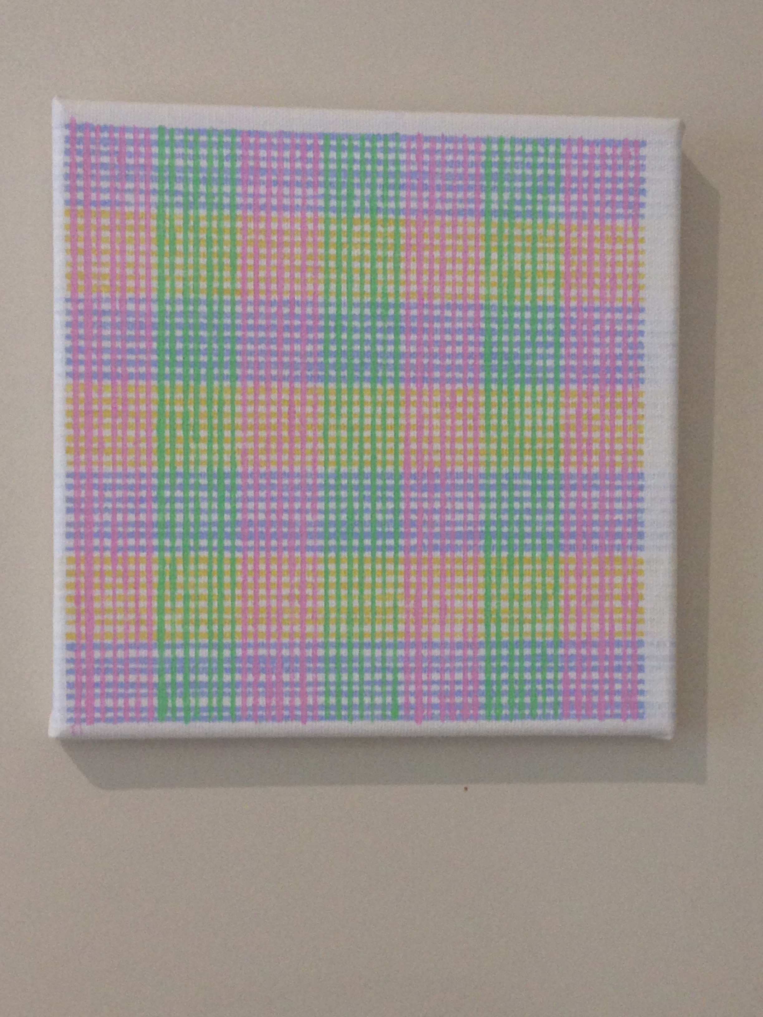 Monocular Rivalry Paintings 4 Colours | Leone Burridge